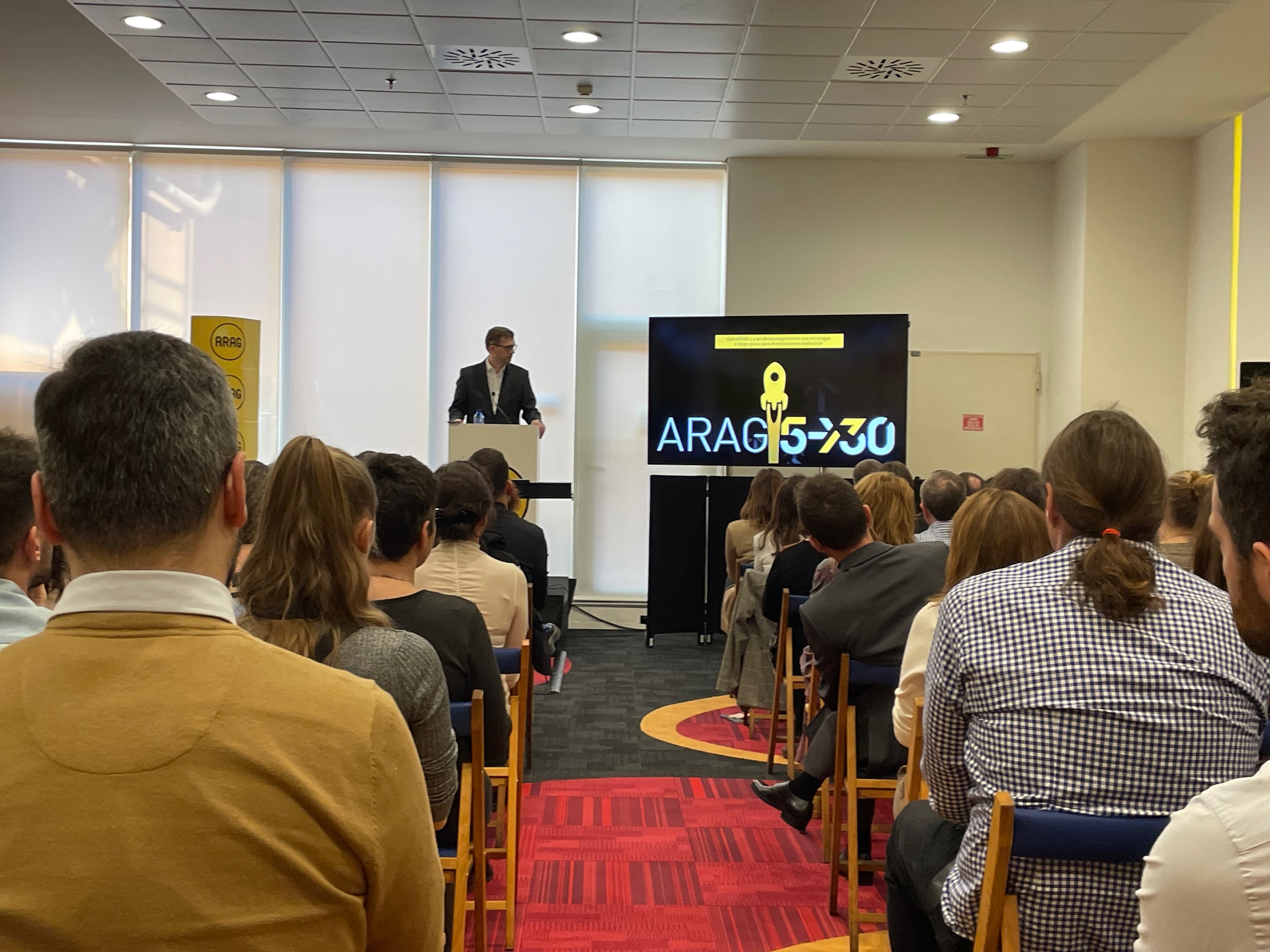 Renko Dirksen visita ARAG España